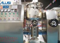 China Cream Mixer Cosmet 0-65rpm Vacuum Emulsifying Mixer Ointment Mixing Making Machine for sale