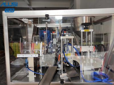 China Automatic Ultrasonic Hand Cream Tube Filling Sealing Machine Rounded Corner 20-200ml for sale
