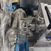 China 316L Liquid Filling Machine Semi Automatic Horizontal Pneumatic Quantity Beverage Bottle Filling Machine for sale