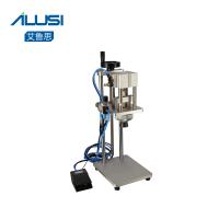 China Semi Auto Perfume Bottle Crimping Machine Sealer Closing Pump For Capping Small Sprayer Vial Glass for sale