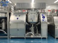 China 500L Hydraulic Lifting Vacuum Emulsifying Mixer Homogenizing Pharmaceutical Machine for sale