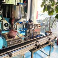 China Single Head Pneumatic Automatic Cosmetics Body Lotion Cream Jar Filling Machine for sale