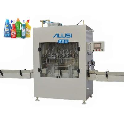 China Automatic Anti Corrosion Stain Remover Filling Machine 2-12 Nozzles 5-5000ml for sale