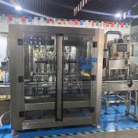 China 6 Head Piston Pump Hand Sanitizer Filling Machine 100-5000ml Shampoo Filler for sale