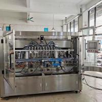 China Custom 10 Nozzles Bottle Liquid Filling Machine 1500bph Shampoo filler for sale