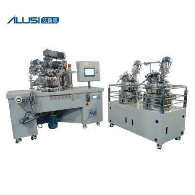 China 100L Vacuum Emulsifier Mixer ,  Body Lotion Cosmetic Cream Mixing Machine for sale