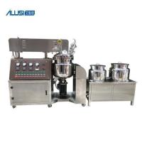 China 380V/400V Vacuum Emulsifier Mixer , Body Lotion Cream Making Machines Homogenizer for sale