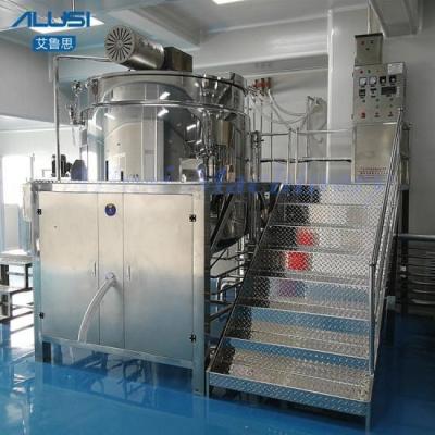 China 2 Ton Steam Heated Homogenizer Emulsifier Mixer Shampoo Making Machine 5000L for sale