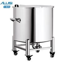China Stainless Steel Detergent Storage Tank 100-20000L Vertical Shampoo Mixer Tank for sale