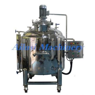 China 0-65rpm Defoaming Vacuum Emulsifier Mixer With High Speed Disperser for sale