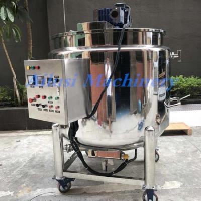 China Stainless Steel Electric Heating Liquid Mixing Tank 220V 380V 200L to 5000L for sale