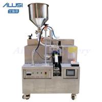 China Ultrasonic Ointment Cream Tube Filling Sealing Machine 380V Single Nozzle 20-30pcs/min for sale