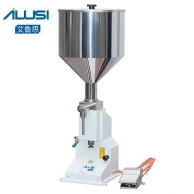 China 5~50ml Pneumatic Liquid Filling Machine Manual for Lip Gloss SS304 for sale