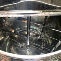 China SUS316L Stainless Steel Liquid Mixing Tank 1000L for Fruit Juice Processing for sale