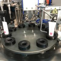 China Semi-Automatic Plastic Tube Ultrasonic Filling and Sealing Machine GMP Standard 10 Station for sale