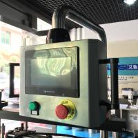 China 380V Flat Bottle Labeling Machine PLC Control Automatic Labeler 36pcs/min for sale