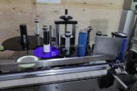 China 380V Flat Bottle Labeling Machine PLC Control Automatic Labeler 36pcs/min for sale