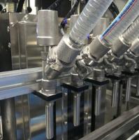 China 2-8 Nozzles Bottle Liquid Filling Machine , Piston shampoo bottle filler for sale