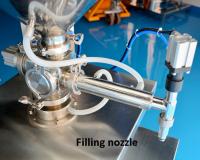 China 30-120bottles/min Constant temperature 5°C to 90°C vertical filling machine for sale