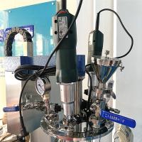 China Laboratory 2-10L Cosmetic Emulsifier Mixer For Cream Rotor Stator for sale