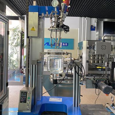 China Lab Cosmetic Emulsifier Mixer 10 Liter Single Phase One year Warranty for sale