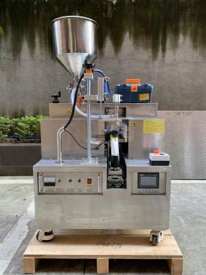 China Ultrasonic Aluminum Tube Sealing Machine 20-35 TPM 110V 220V for Food Cosmetic Pharma for sale