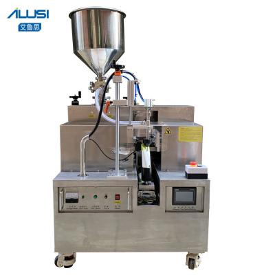 China Ailusi Composite Cosmetic Tube Manual Filling Sealing Machine for sale