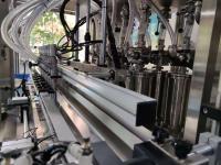 China Dishwashing Bottle Liquid Filling Machine With 2-12 Nozzles for sale
