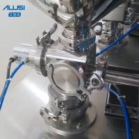 China Semi Automatic Vertical Paste Liquid Filling Machine 30L Hopper 100-5000ml for sale