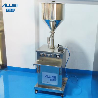 China Pneumatic Horizontal Cream Filling Machine 10-250ml Stainless Steel Liquid Filler for sale