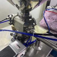 China Semi Automatic Vertical Paste and Liquid Filling Machine 30L Hopper 10-100ml for sale
