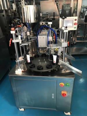 China SUS316L/SUS304 Semi-Automatic Ointment Filling And Sealing Machine for sale