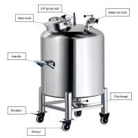 China CE Stainless Steel Milk Storage Tank 50L to 20T with Heating for Honey and Dairy for sale