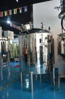 China SS316L 1000L Stainless Steel Storage Tank for Milk Oil Cosmetic Liquid for sale