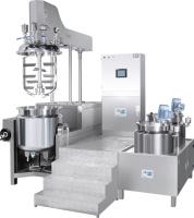 China vacuum emulsifier body lotion emulsifying high viscosity cream mixer making machine for sale