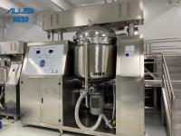 China vacuum emulsifier body lotion emulsifying high viscosity cream mixer making machine for sale