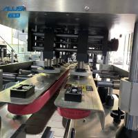 China Automatic Jar Bottle Capping Machine 220V 50HZ Four Sealing Wheels PLC Control 2000-3500 BPH for sale