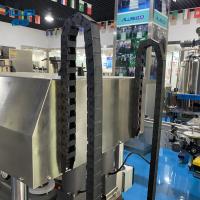 China Automatic Jar Bottle Capping Machine 220V 50HZ Four Sealing Wheels PLC Control 2000-3500 BPH for sale