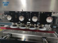 China Automatic Jar Bottle Capping Machine 220V 50HZ Four Sealing Wheels PLC Control 2000-3500 BPH for sale