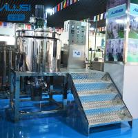 China 1000L Rotor Stator Liquid Soap Homogenizer Mixer Machine with Electricity Heating for sale