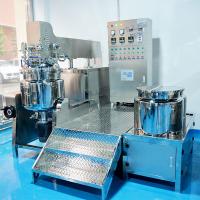 China Stainless Steel 500ml Homogenizer Vacuum Face Cream Making Machine for sale