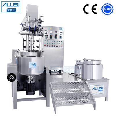 China Electric Heating Vacuum Emulsifier Mixer 50-3000L for Body Lotion Cream Cosmetic Production for sale