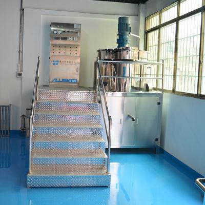 China 1000L Electric Heating Liquid Mixing Tank Agitator Vessel for Shoe Polish Paint for sale