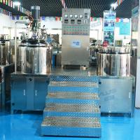 China Stainless Steel Vacuum Emulsifier Mixer , CE Mixing Machine For Cosmetics for sale