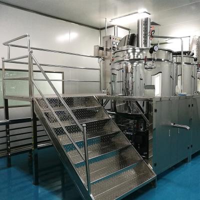 China Hygiene Grade Liquid Soap Making Machine 1000L SS304 SS316L with Homogenizer for sale