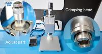 China Semi Automatic Vial Crimper Crimping Machine for Ampoule Bottle 20-50pcs/min for sale
