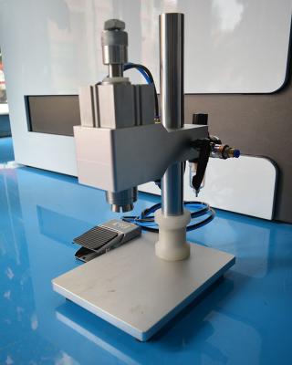 China Semi Automatic Vial Crimper Crimping Machine for Ampoule Bottle 20-50pcs/min for sale