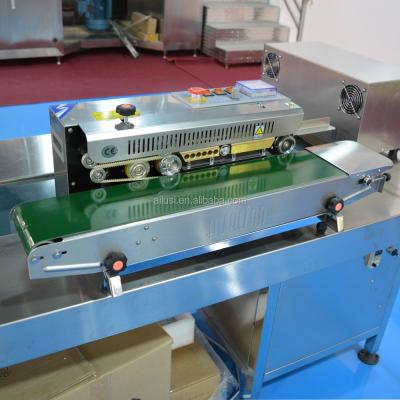 China Automatic Continuous Band Sealer for Coffee Tea Bag Pouch Film Sealing Machine 110V 220V for sale
