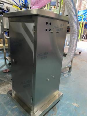 China 316L Stainless Steel Pneumatic Piston Automatic Feeding Liquid Transfer Pump 2mm Thick for sale