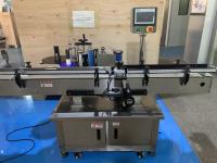 China PLC Semi Automatic Label Applicator Machine Label Height 10-190mm 380V 3000W for sale